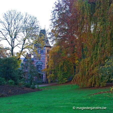 Parc Tournay-Solvay en automne.