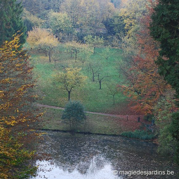 Parc Tournay-Solvay en automne.
