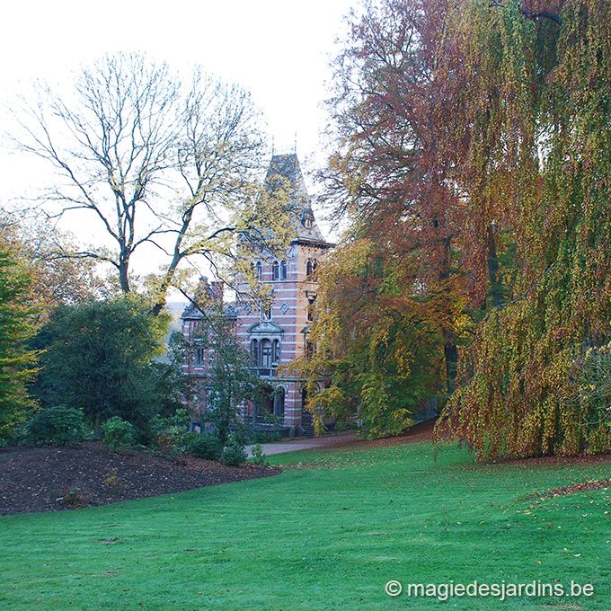Parc Tournay-Solvay en automne.